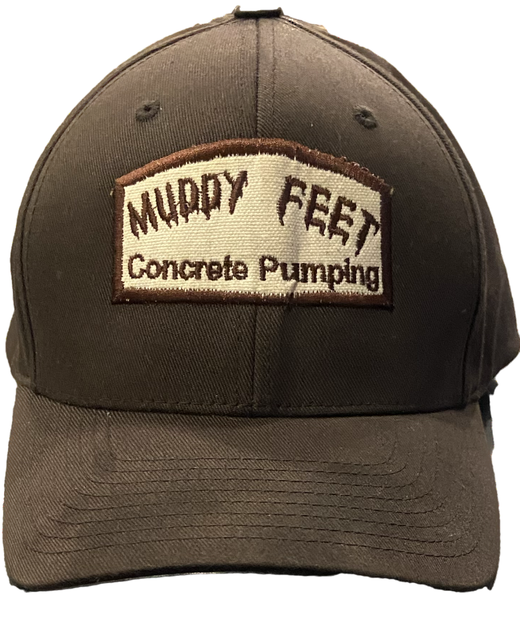 Muddy Feet Concrete Pumping Hat | sizes small/medium and large/Xlarge ...